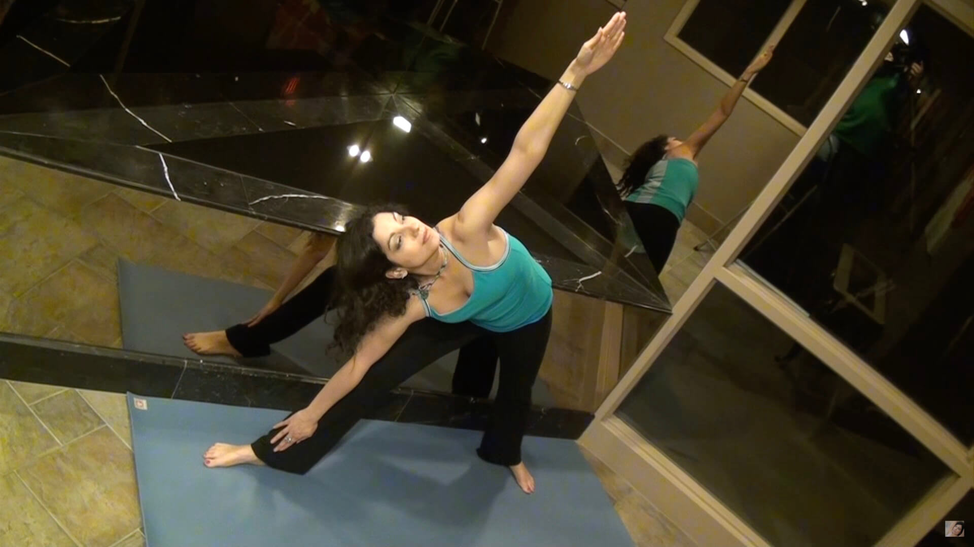 Triangle Pose Video | LexiYoga